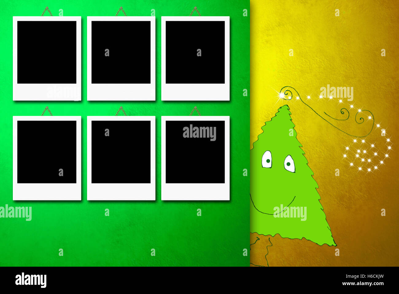 Six empty picture frames hi-res stock photography and images - Alamy