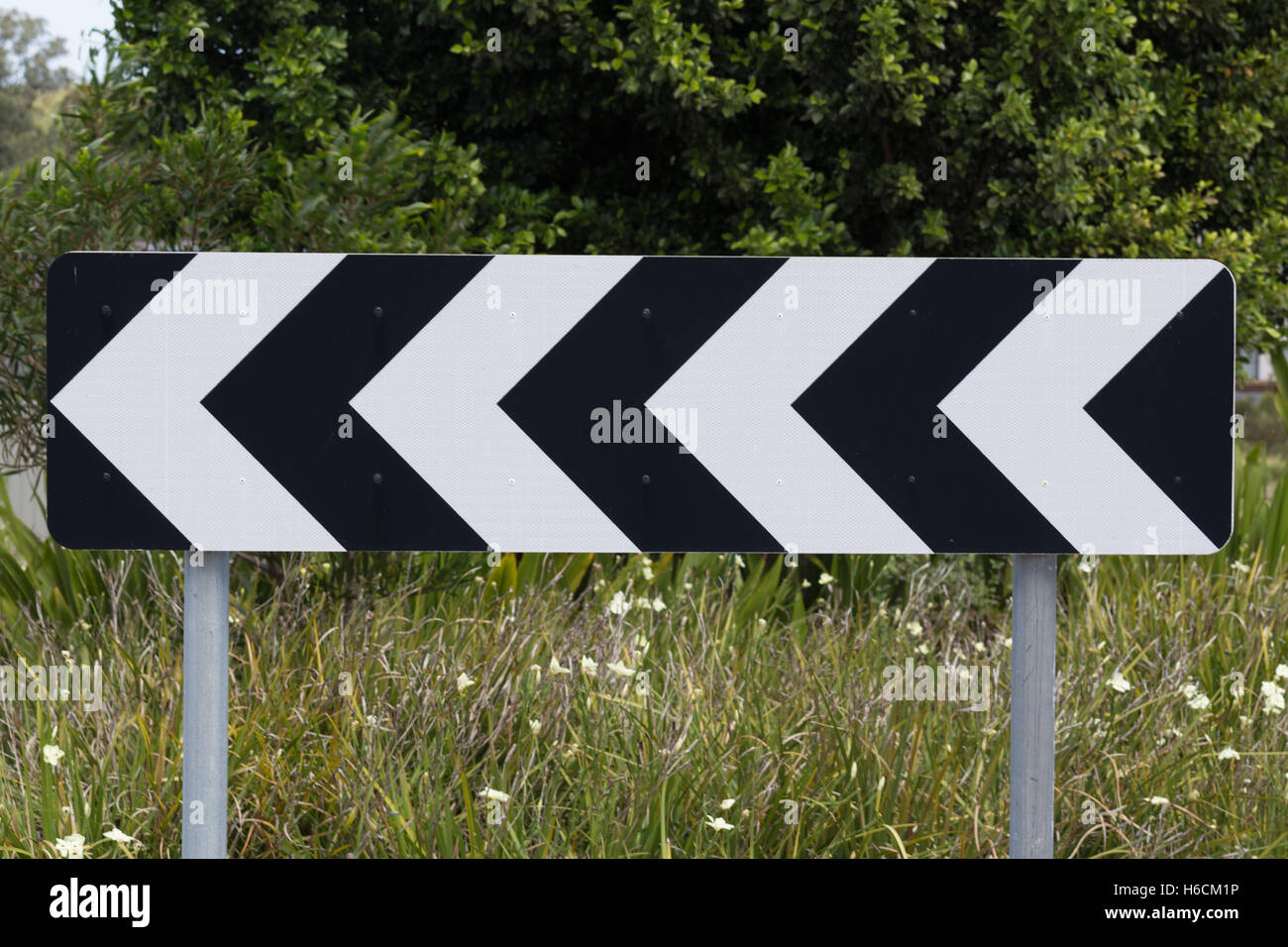 Left Hand Bend or Curve in the road ahead Stock Photo - Alamy