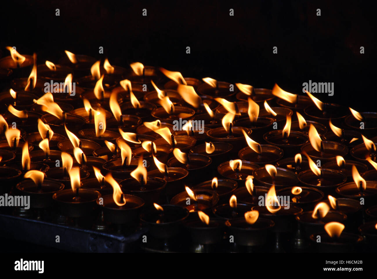 Buddhist lamps hi-res stock photography and images - Alamy