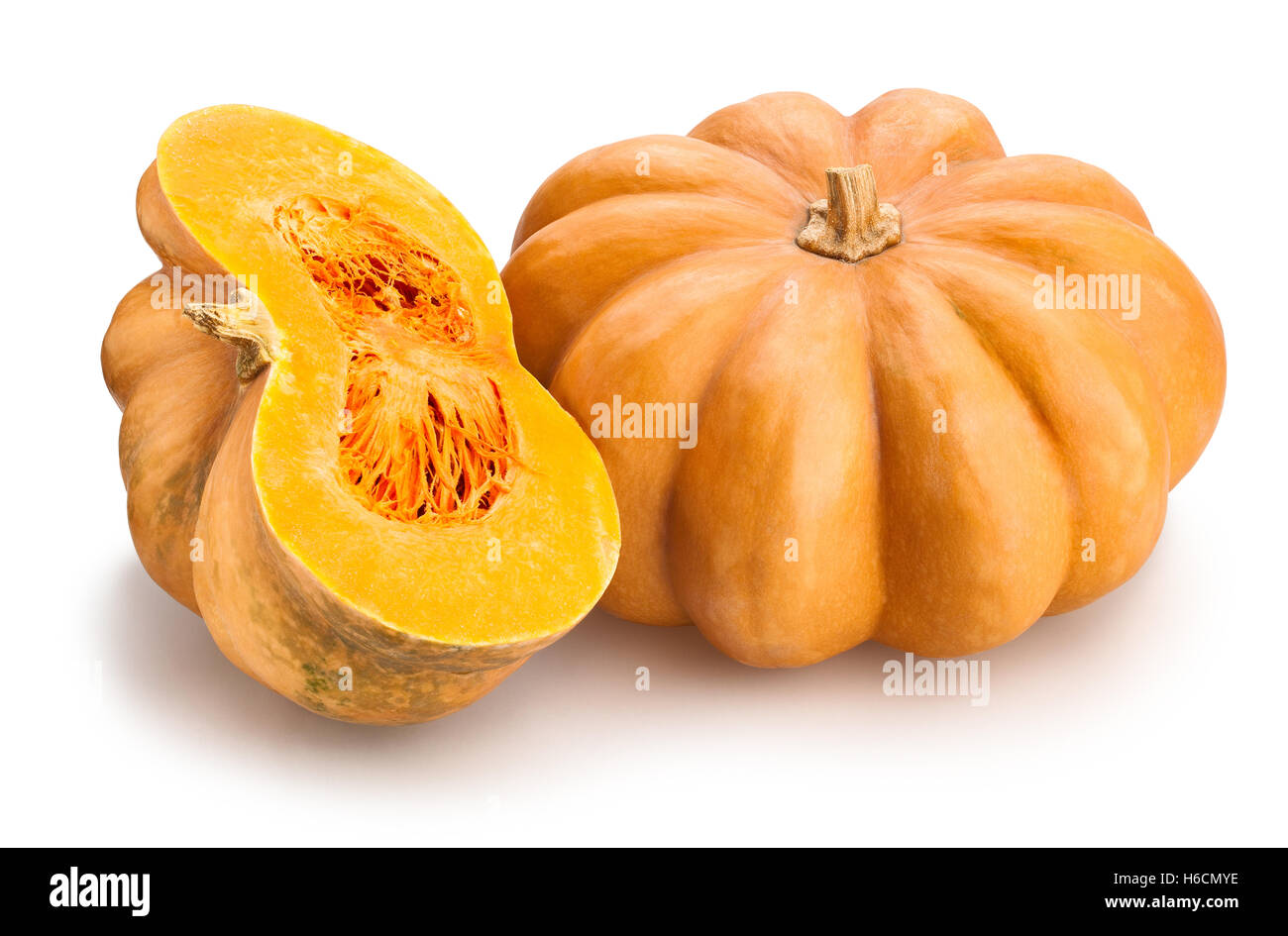 Half pumpkin vegetable hi-res stock photography and images - Alamy