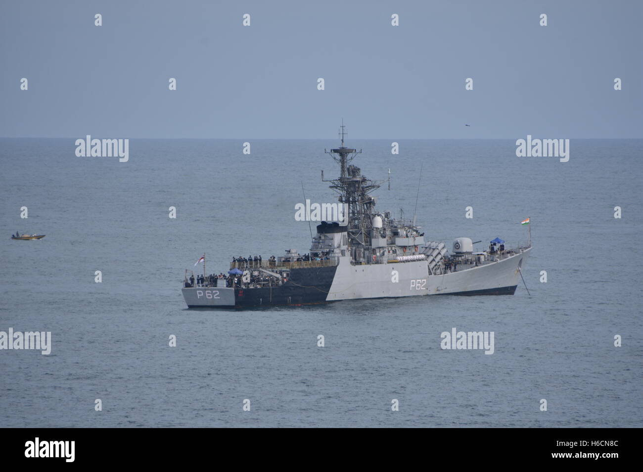 Indian Navy corvettes in Bay of Bengal, India Stock Photo - Alamy