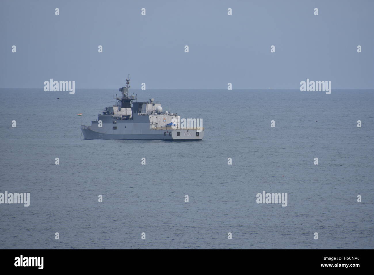 Indian Navy corvettes in Bay of Bengal, India Stock Photo - Alamy