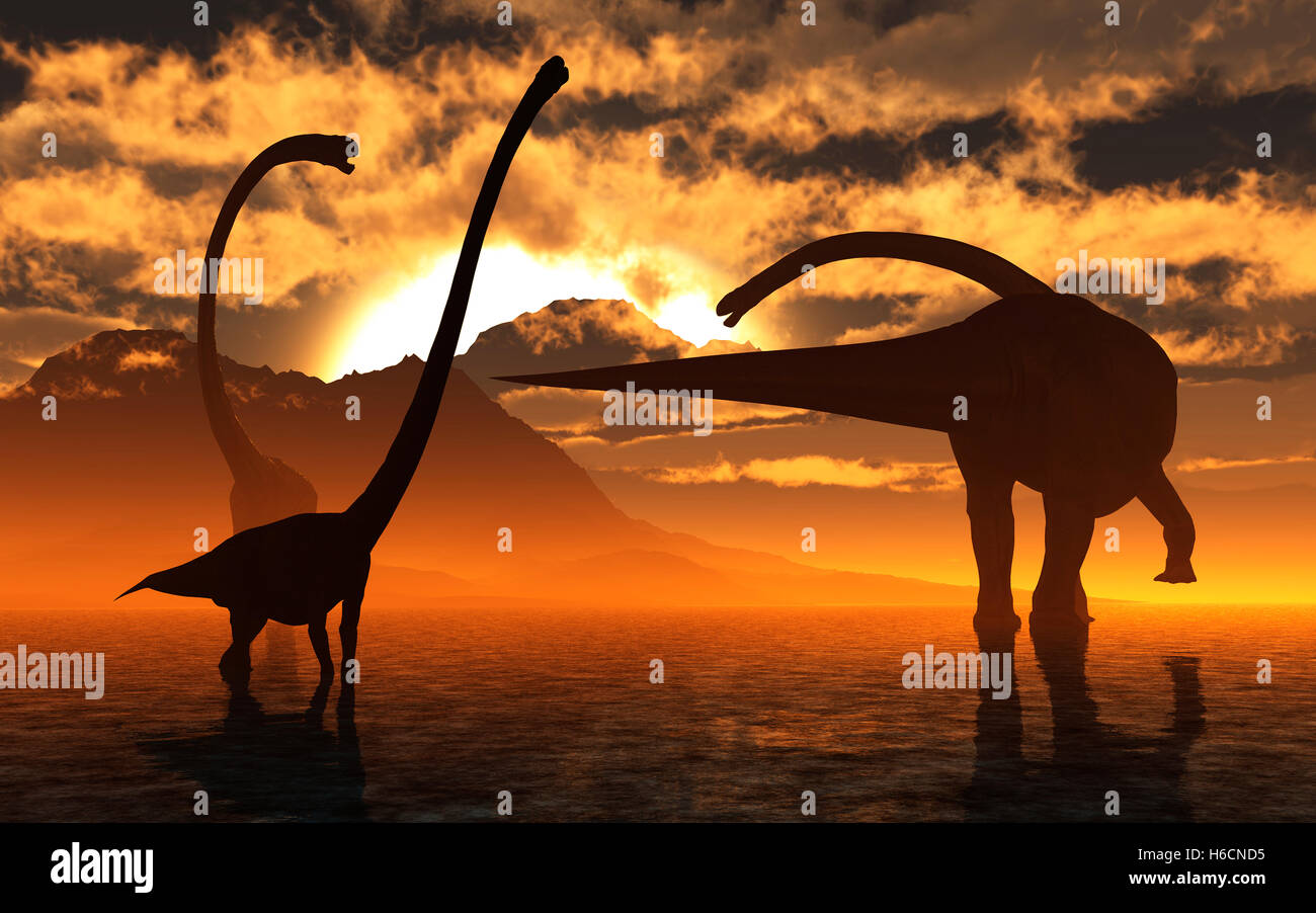 Sauropod Dinosaurs High Resolution Stock Photography and Images - Alamy
