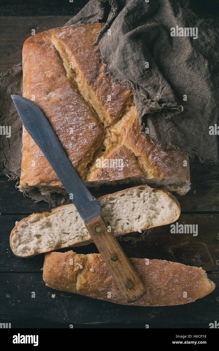 Fresh sliced bread Stock Photo - Alamy