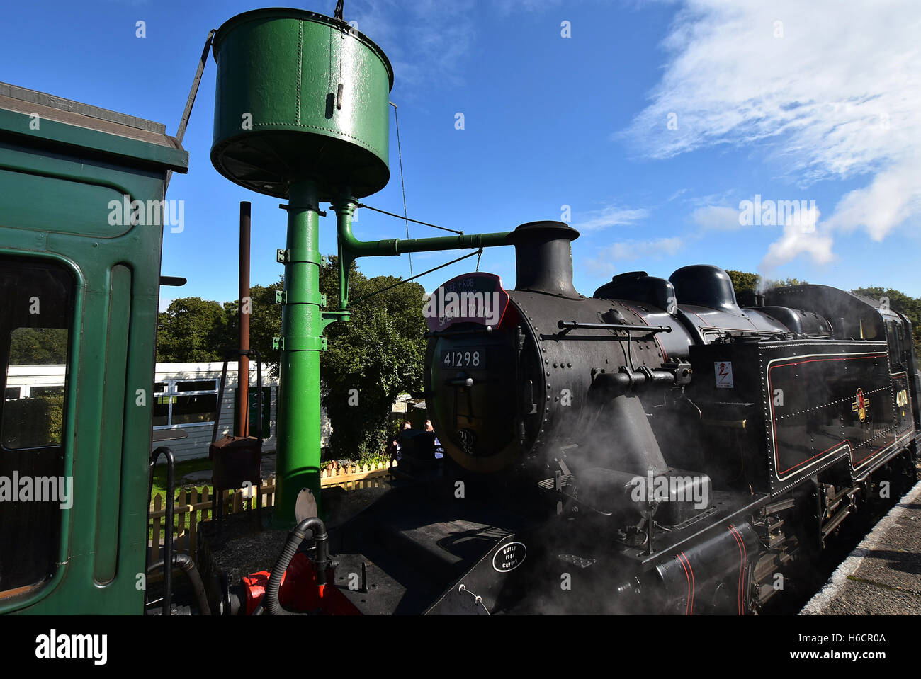 Isle of Wight Steam Railway Stock Photo - Alamy