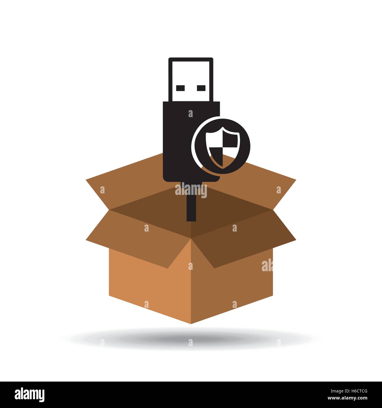 Data breach icon vector vectors hi-res stock photography and images - Alamy