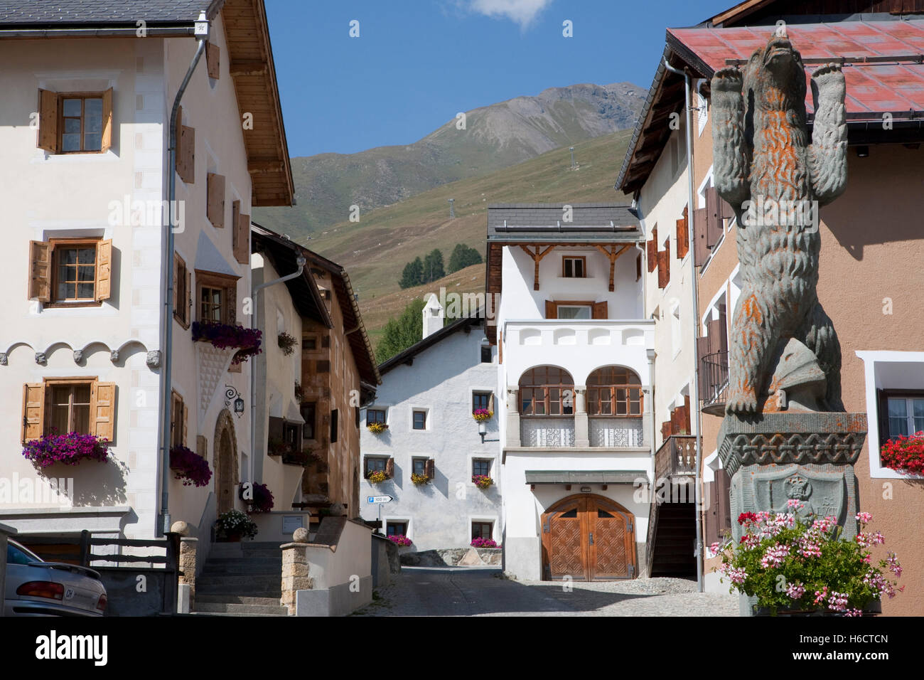 Zuoz, switzerland hi-res stock photography and images - Alamy