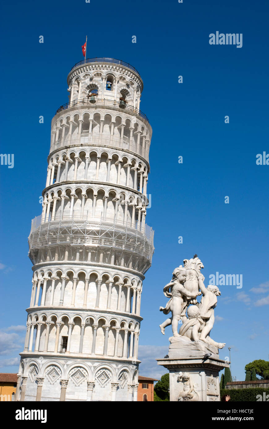 Campanile, Leaning Tower, UNESCO World Heritage, Pisa, Tuscany, Italy ...