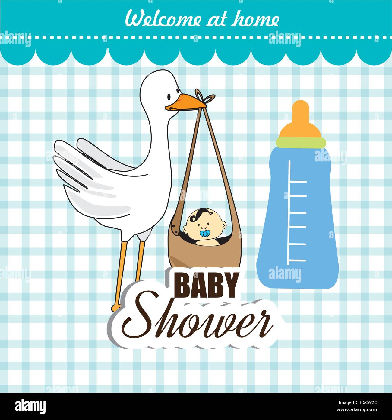 Baby shower design Stock Vector Image & Art - Alamy