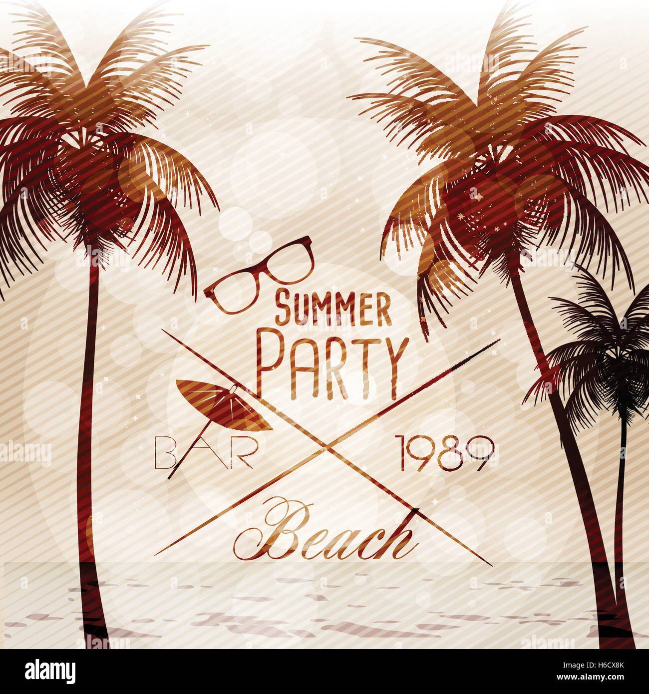 Beach rave tropical hi-res stock photography and images - Alamy