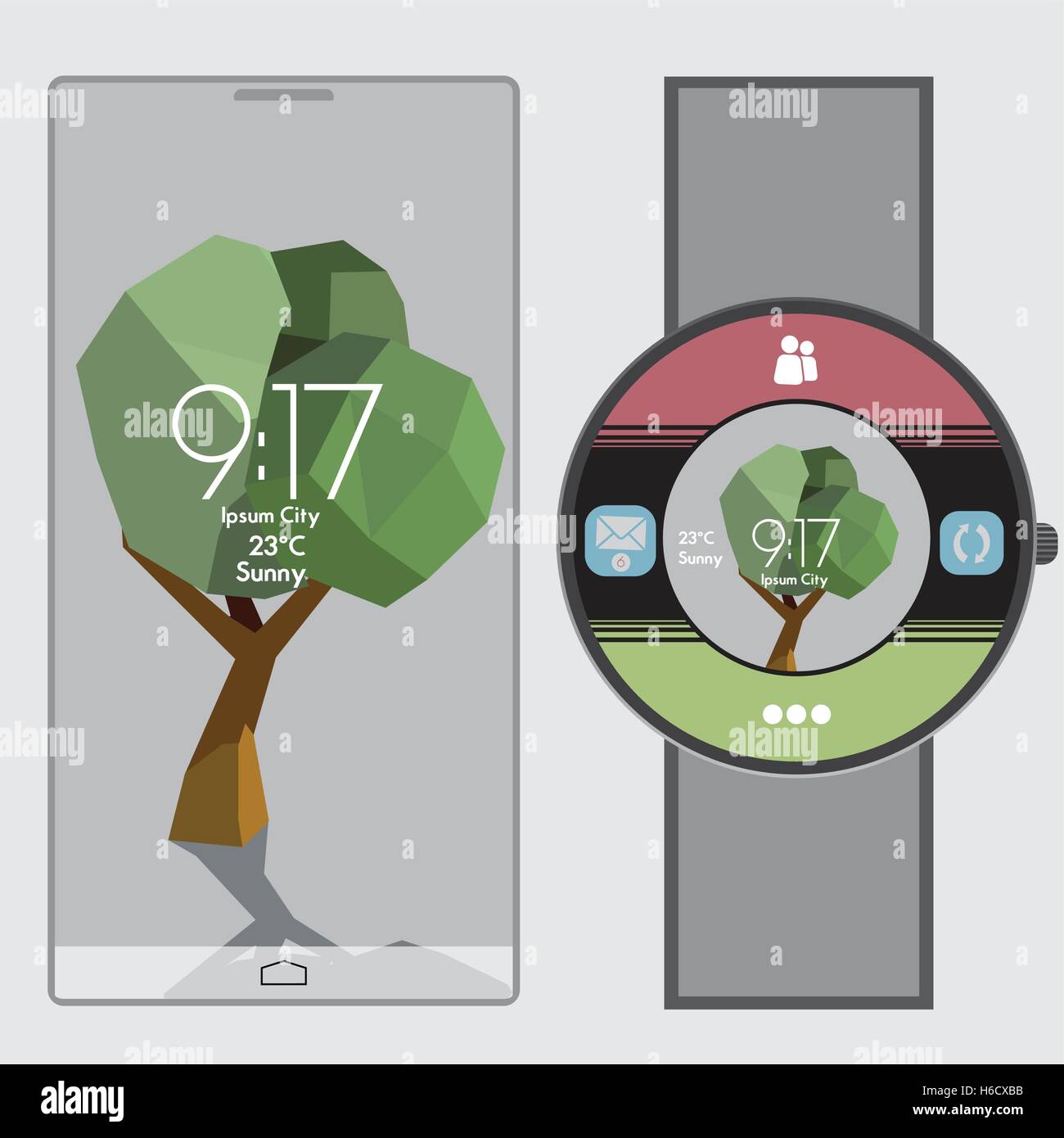 Internet app Stock Vector Images - Alamy