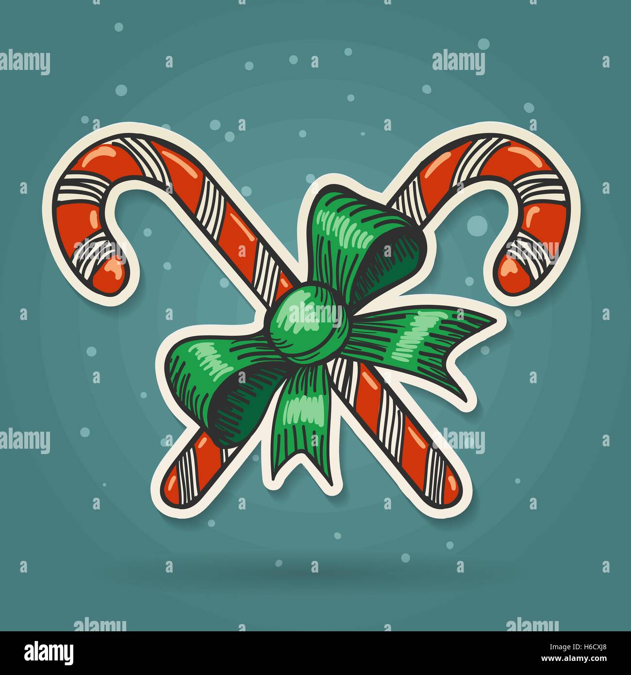 Red white christmas candy Stock Vector Images - Alamy