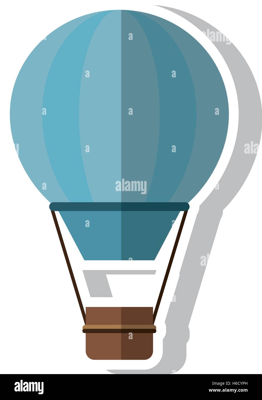 Isolated hot air balloon design Stock Vector Image & Art - Alamy