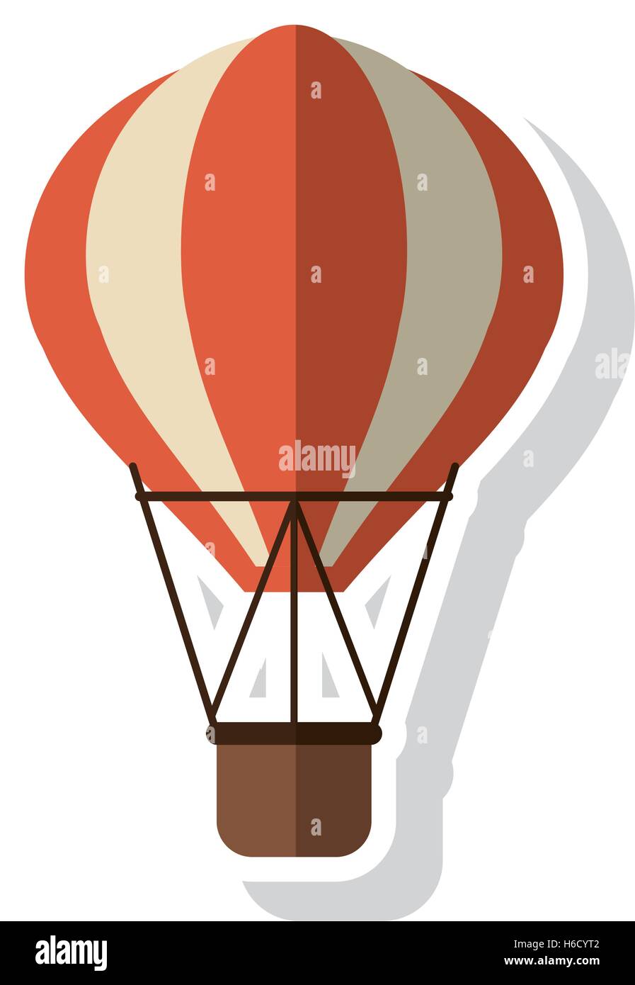 Isolated hot air balloon design Stock Vector Image & Art - Alamy