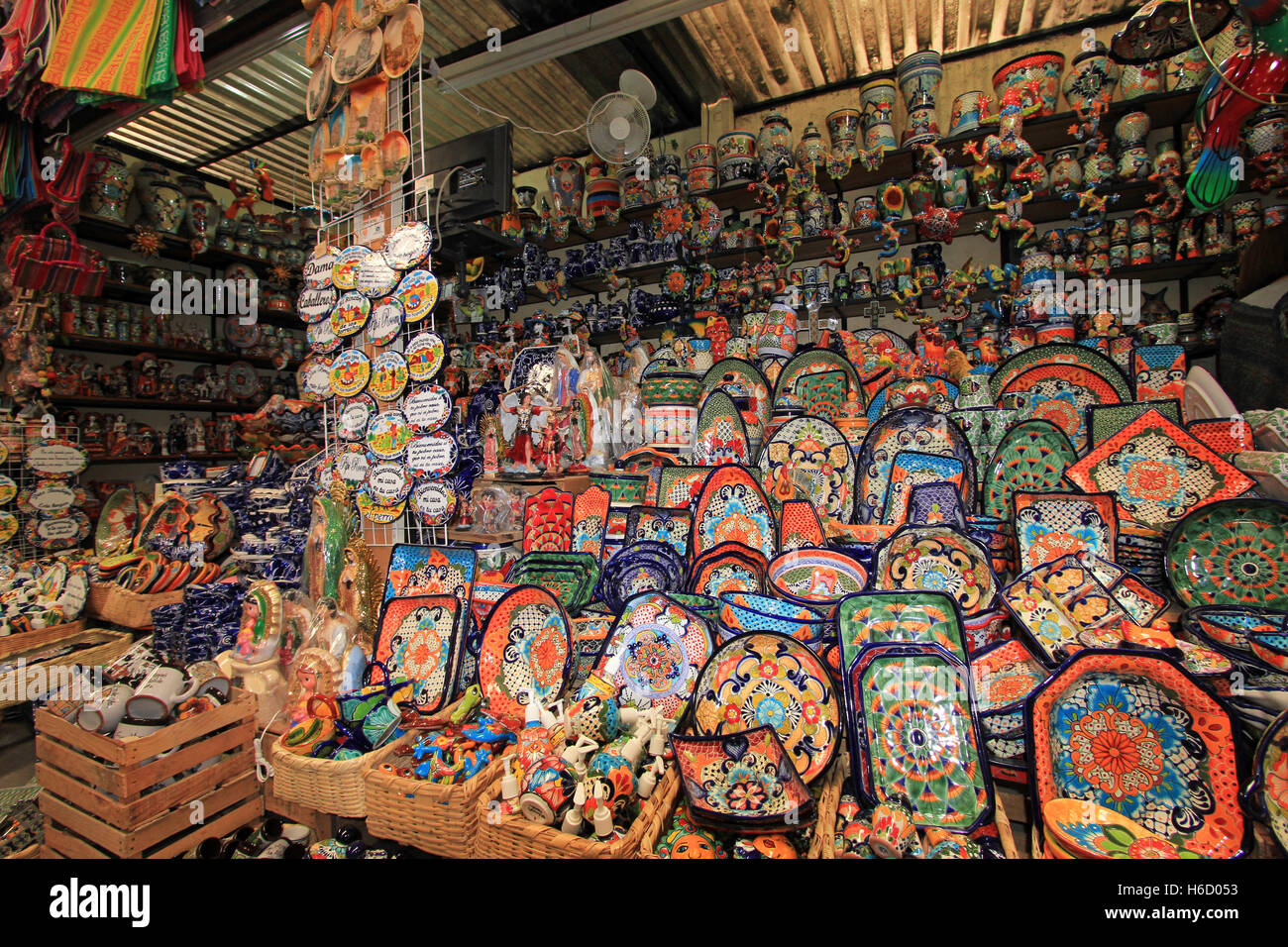 Art colorful plates traditional design Stock Photo - Alamy