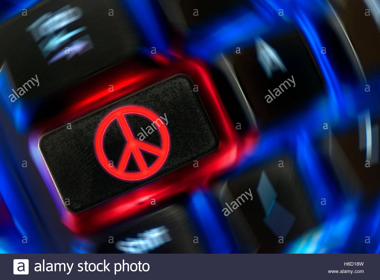 Cnd Symbol And The Peace Sign High Resolution Stock Photography and ...