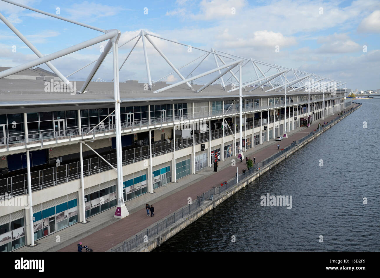 Excel Exhibition Centre at Royal Victoria Docks, London Stock Photo - Alamy