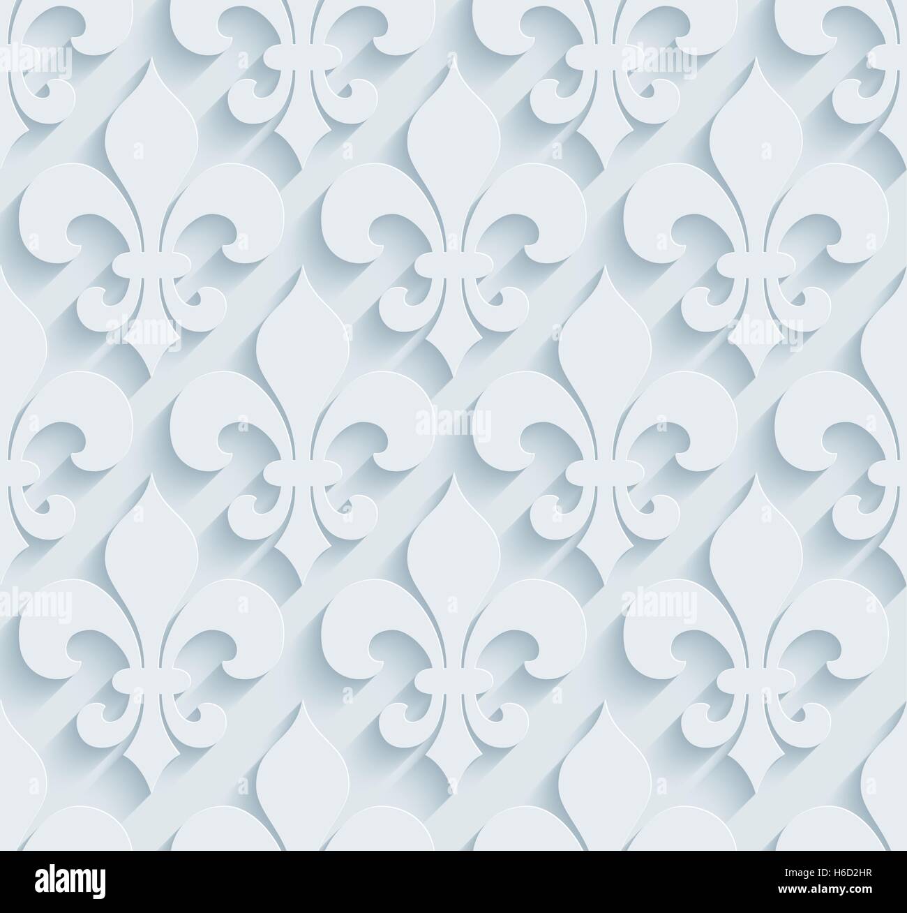 Seamless grey floral pattern Stock Vector Images - Alamy