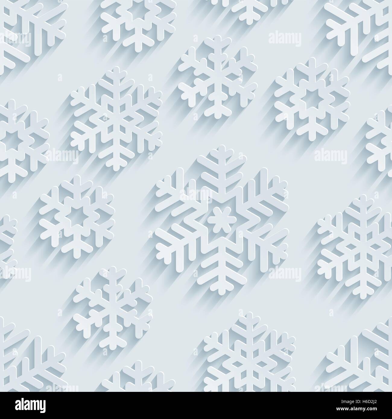 Neutral light gray seamless pattern with 3D effect. Tileable vector ...