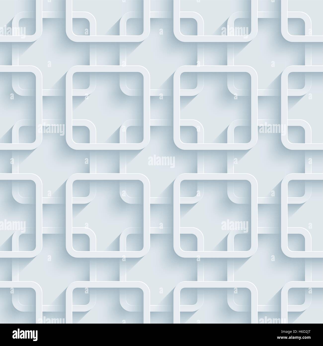 Neutral light gray seamless pattern with 3D effect. Tileable vector ...
