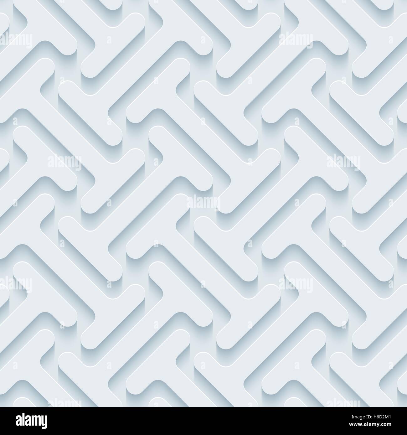 Neutral light gray seamless pattern with 3D effect. Tileable vector background Stock Vector ...