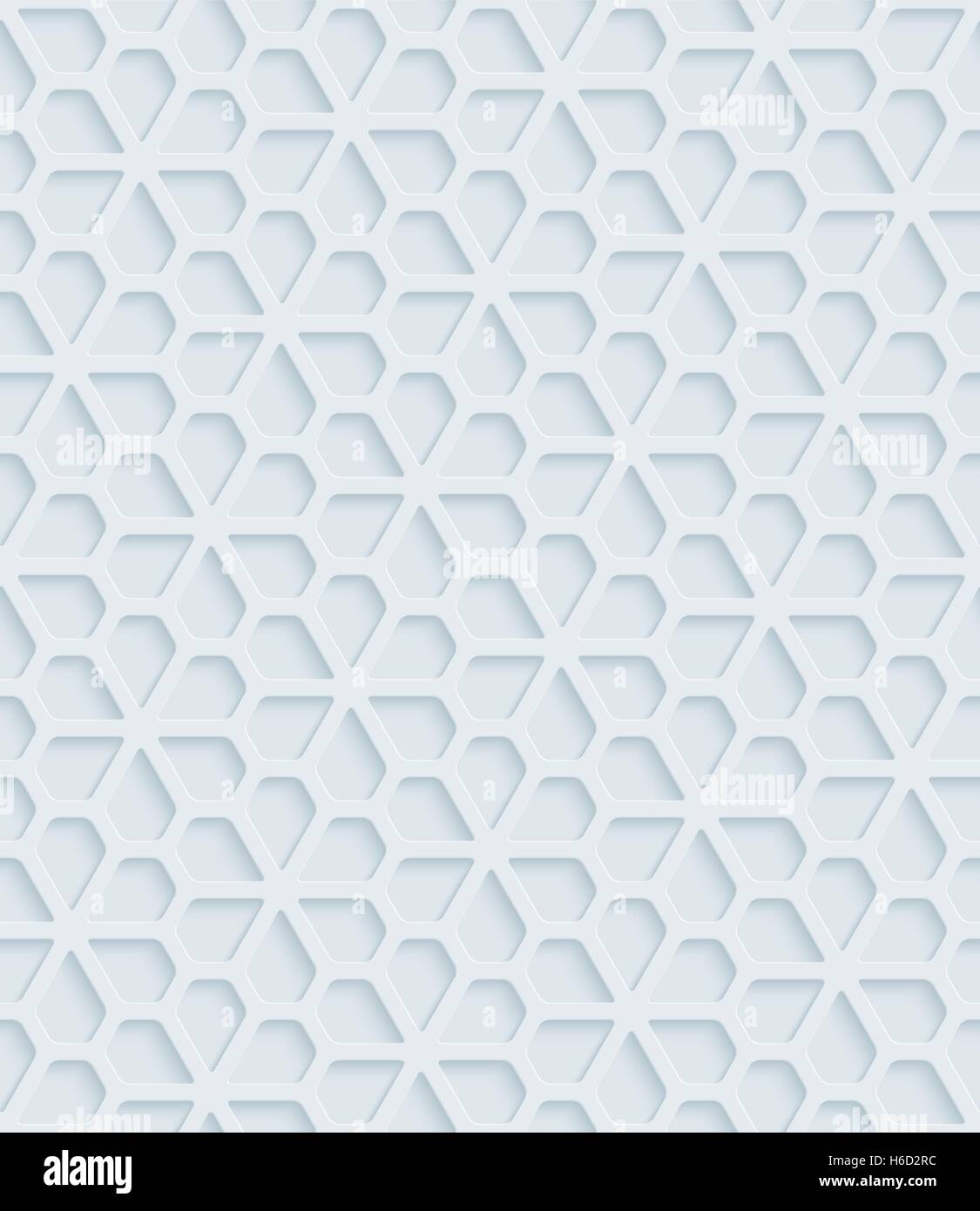 Neutral light gray seamless pattern with 3D effect. Tileable vector ...