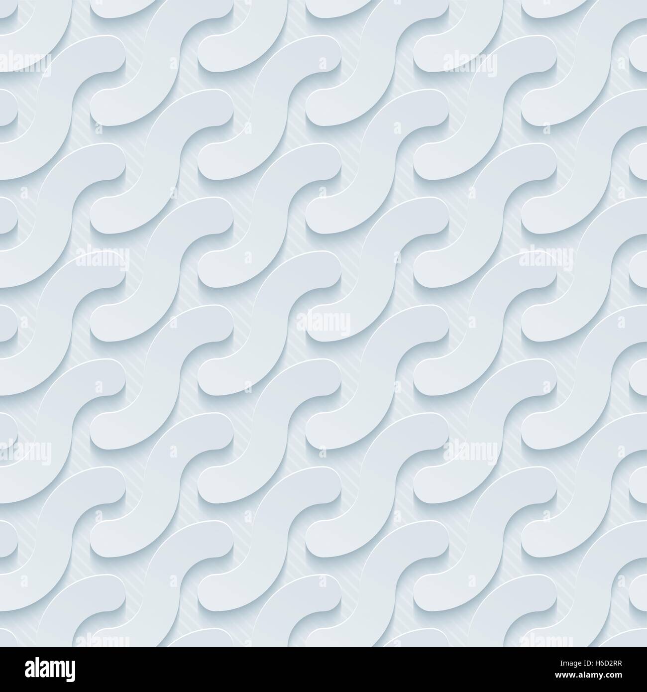 Neutral light gray seamless pattern with 3D effect. Tileable vector ...