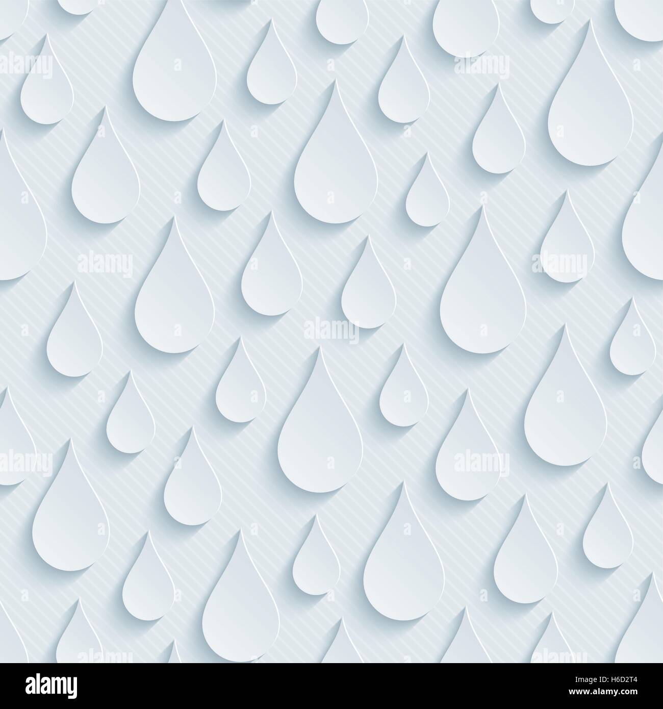 Neutral light gray seamless pattern with 3D effect. Tileable vector ...