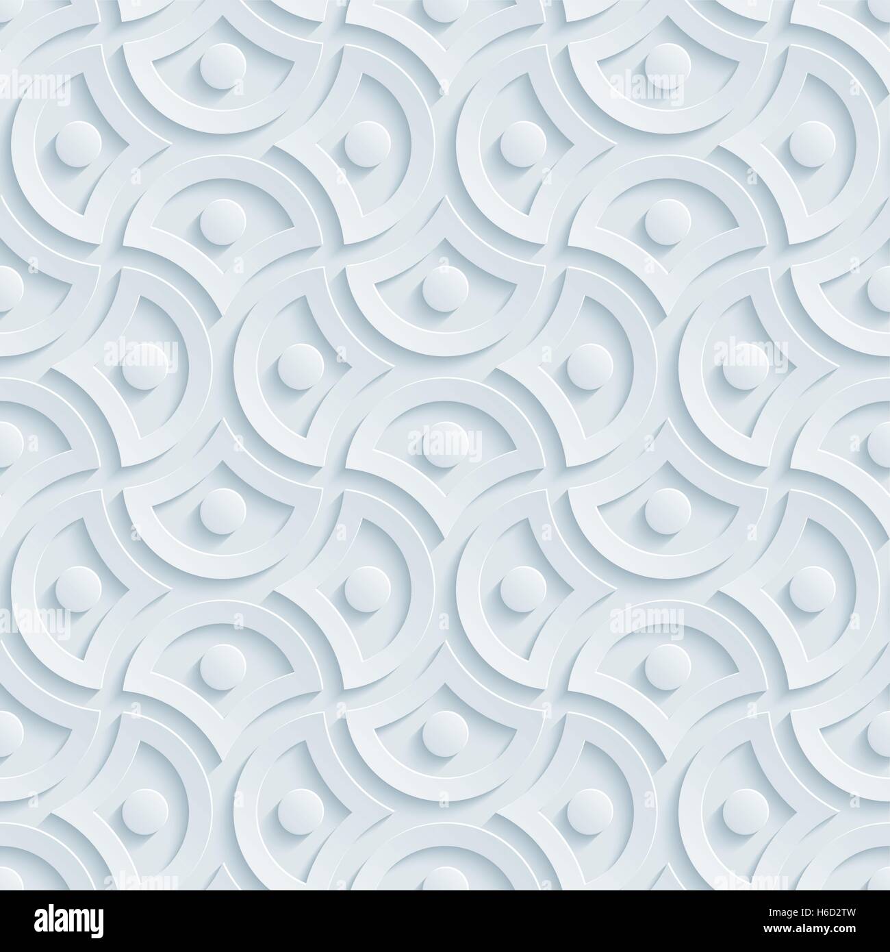 Neutral light gray seamless pattern with 3D effect. Tileable vector background Stock Vector ...