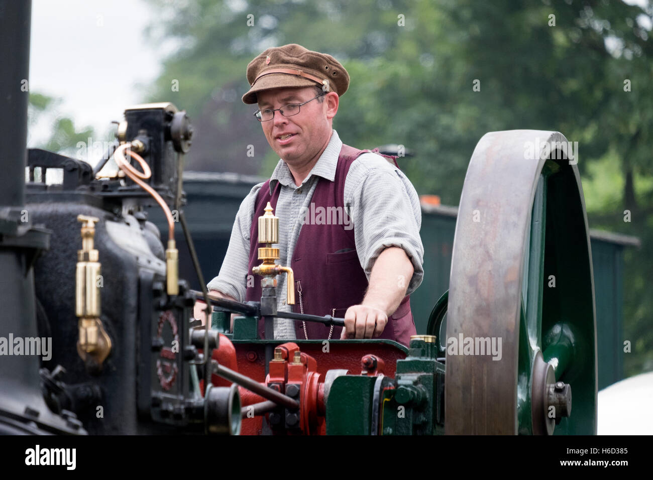 Vintage Steam Traction Engine Rally Stock Photo - Alamy