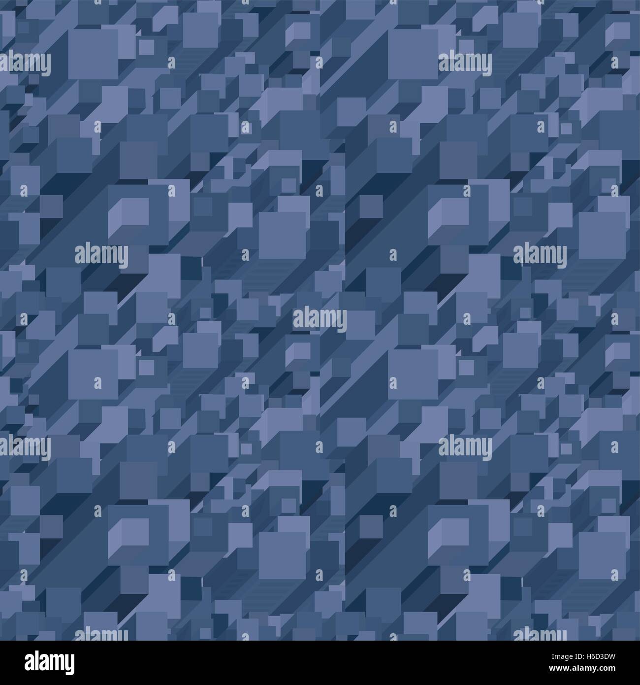 Seamless indigo blue city background for contemporary tech design Stock ...