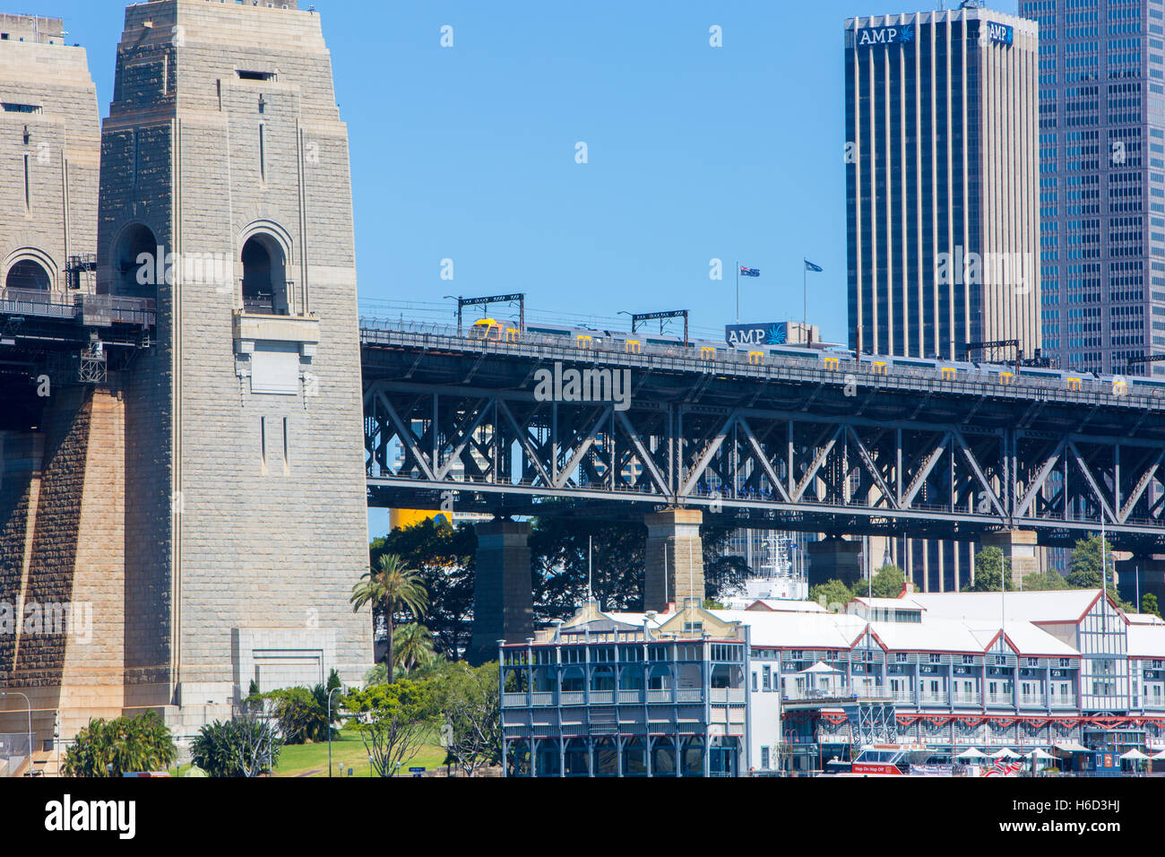 The sydney harbour bridge train hi-res stock photography and images - Alamy