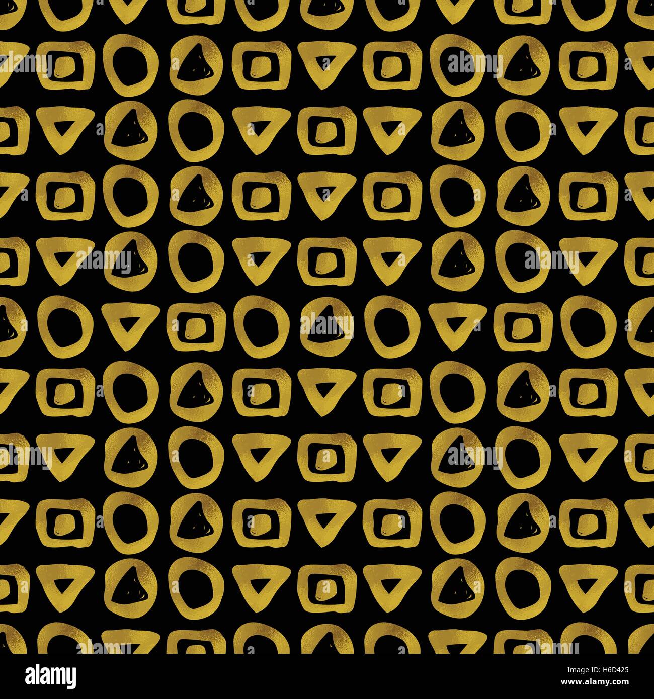 Geometric black and gold seamless pattern Stock Vector Image & Art - Alamy