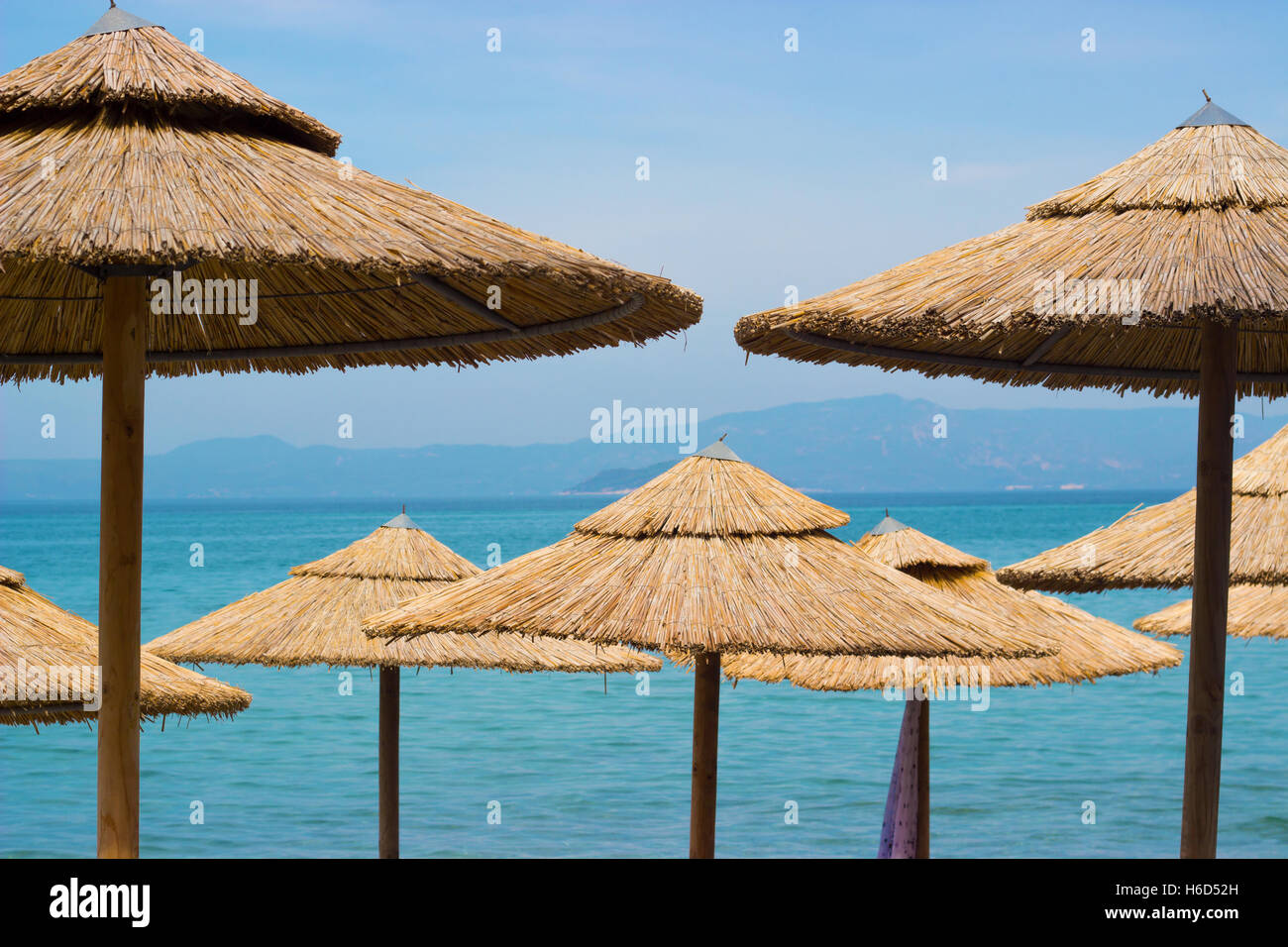 Beautiful view straw beach hi-res stock photography and images - Alamy