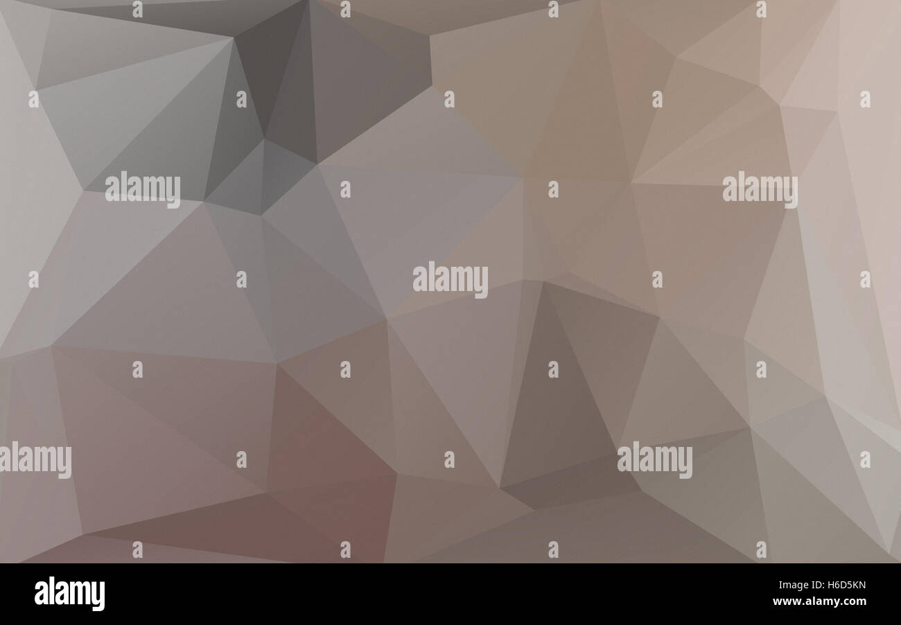 Brown polygon textured background Stock Photo - Alamy
