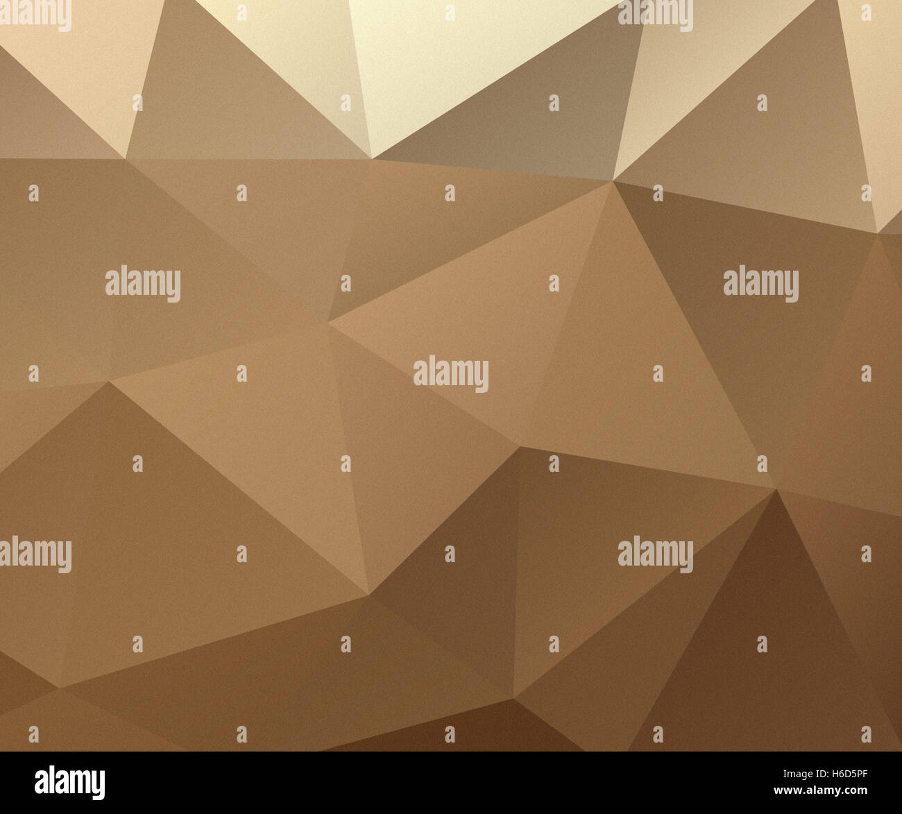 Brown polygon textured background Stock Photo - Alamy