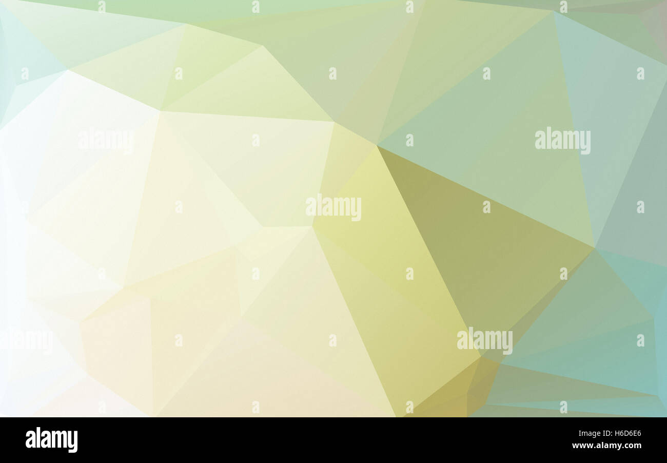 Green polygon textured background Stock Photo - Alamy