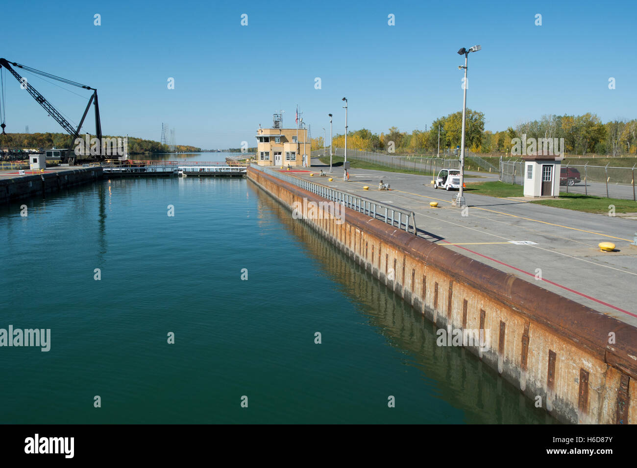 St lawrence seaway locks usa hi-res stock photography and images - Alamy