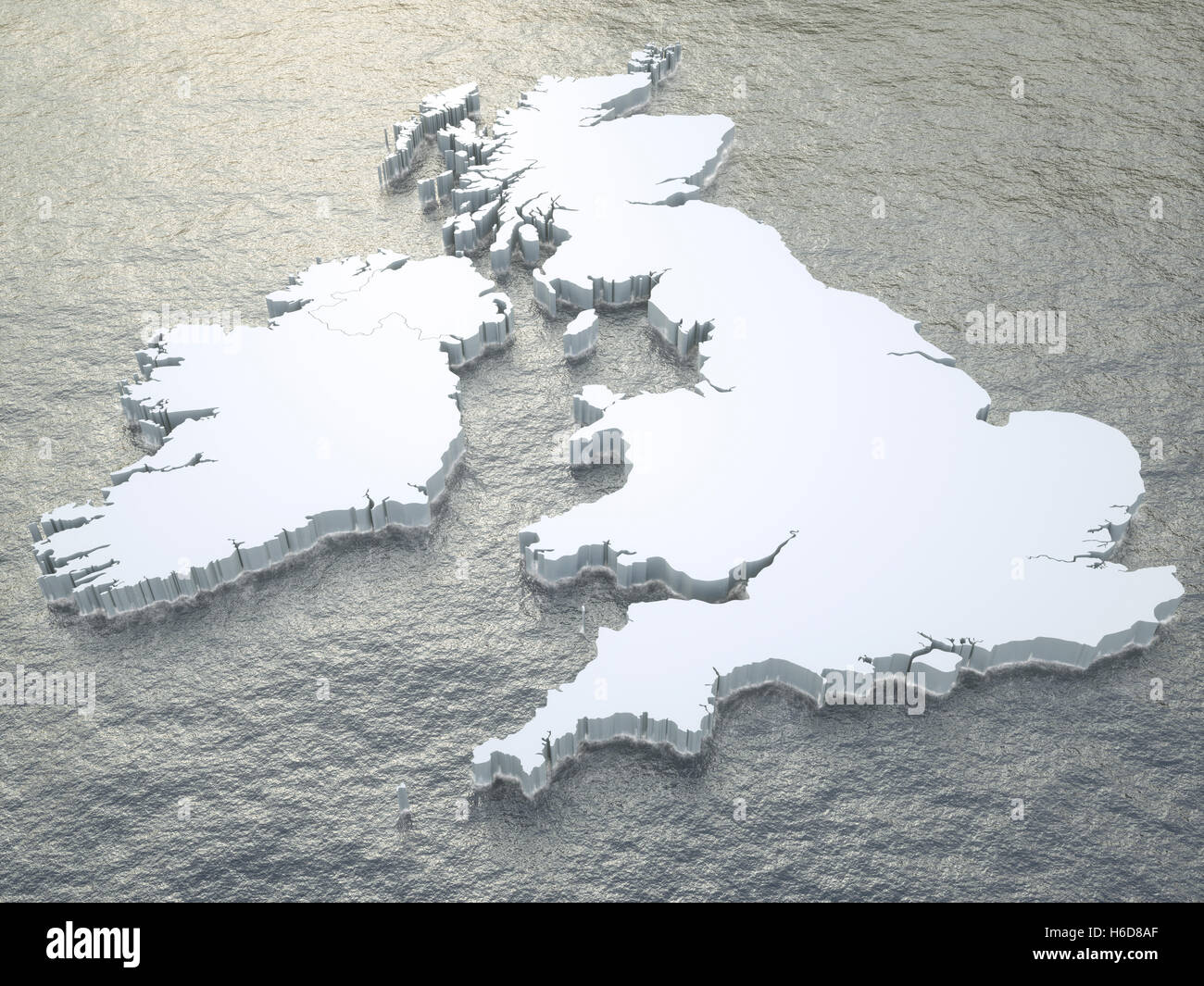 Map of britain hi-res stock photography and images - Alamy