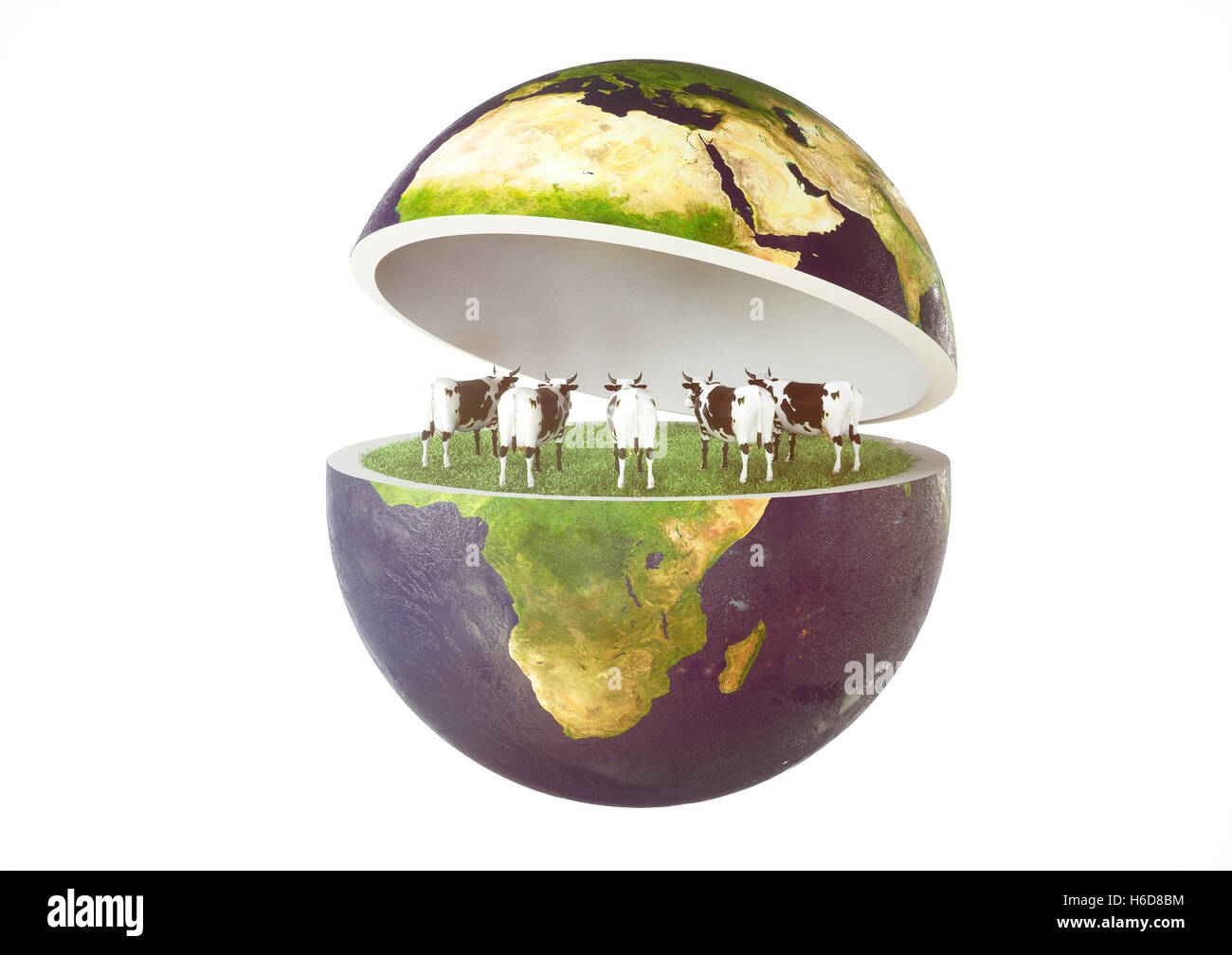 3d rendering earth day Cut Out Stock Images & Pictures - Alamy