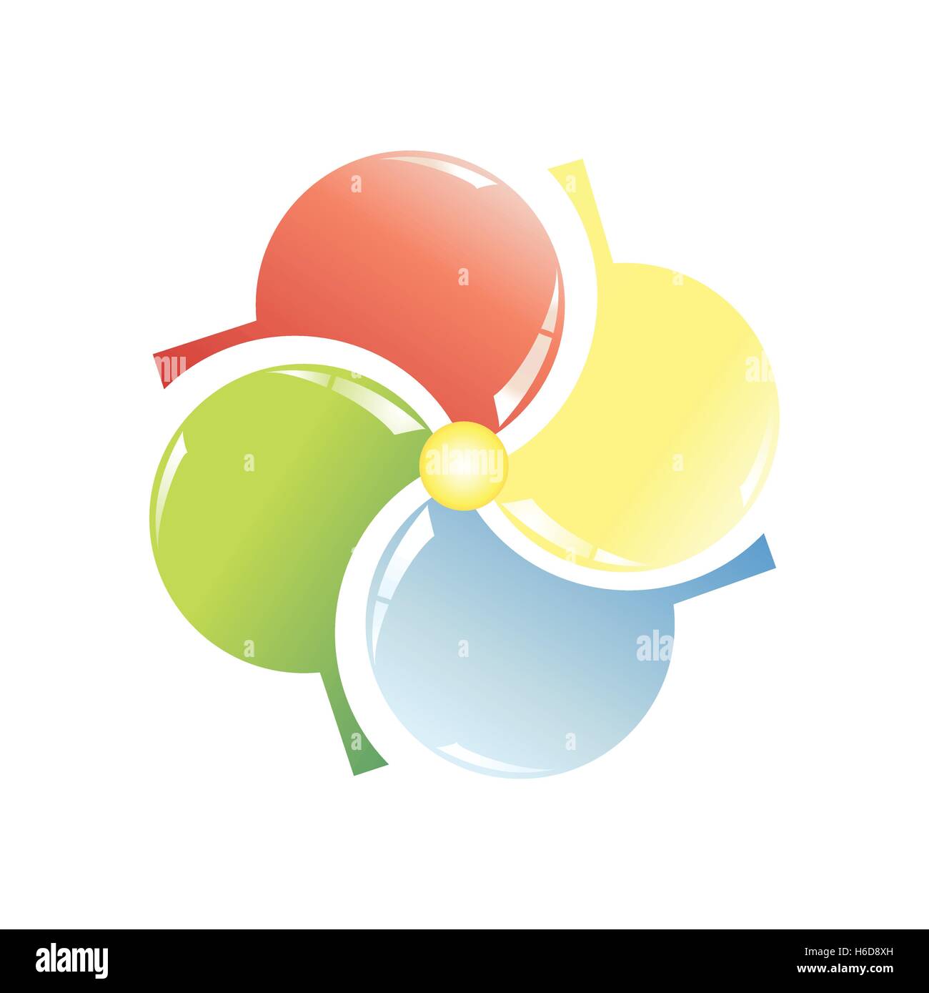 Stylized four leaf clover Stock Vector Image & Art - Alamy