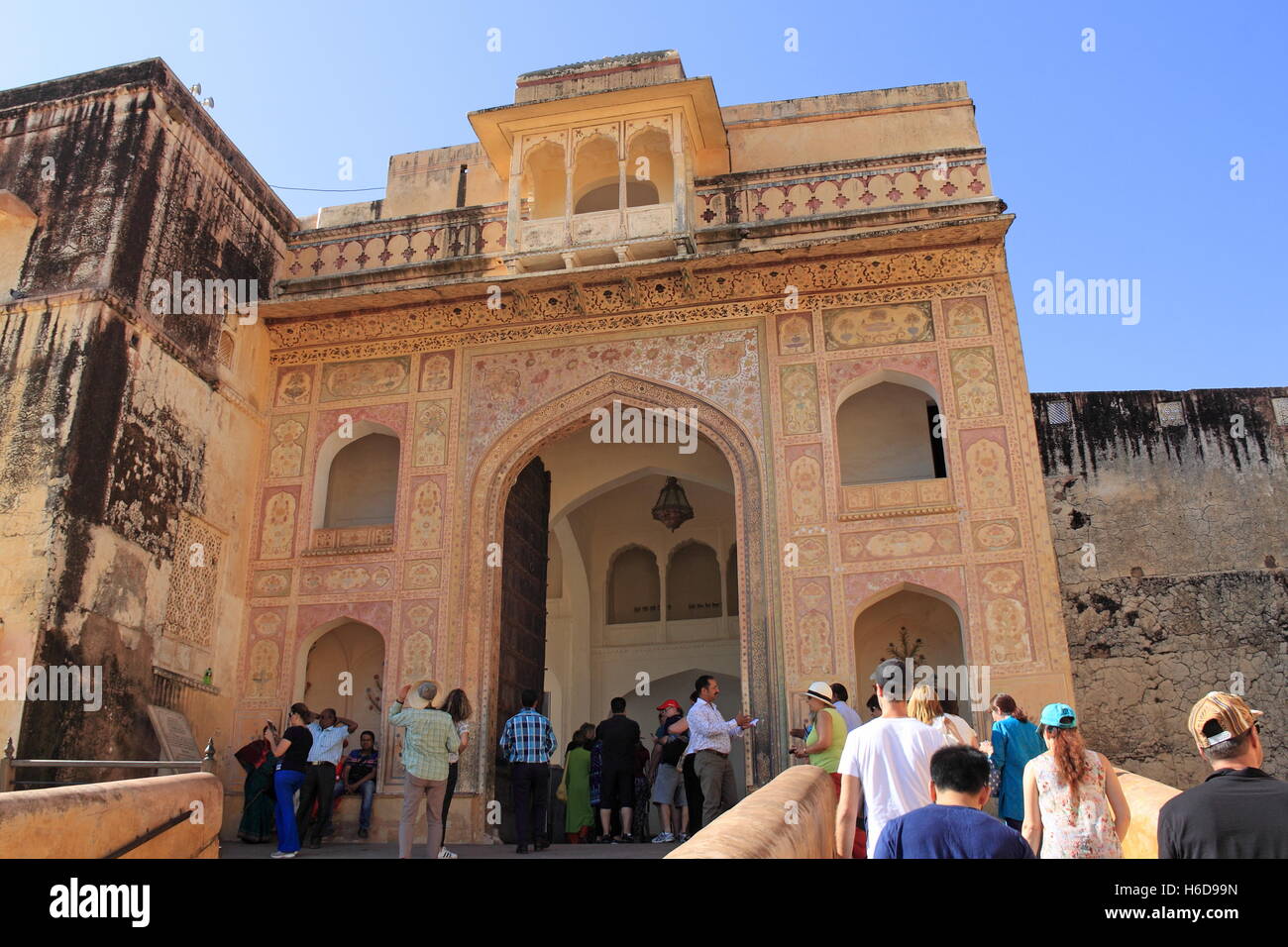 Shila Devi Mandir Amer Or Amber Fort Amer Jaipur Rajasthan India Indian Subcontinent