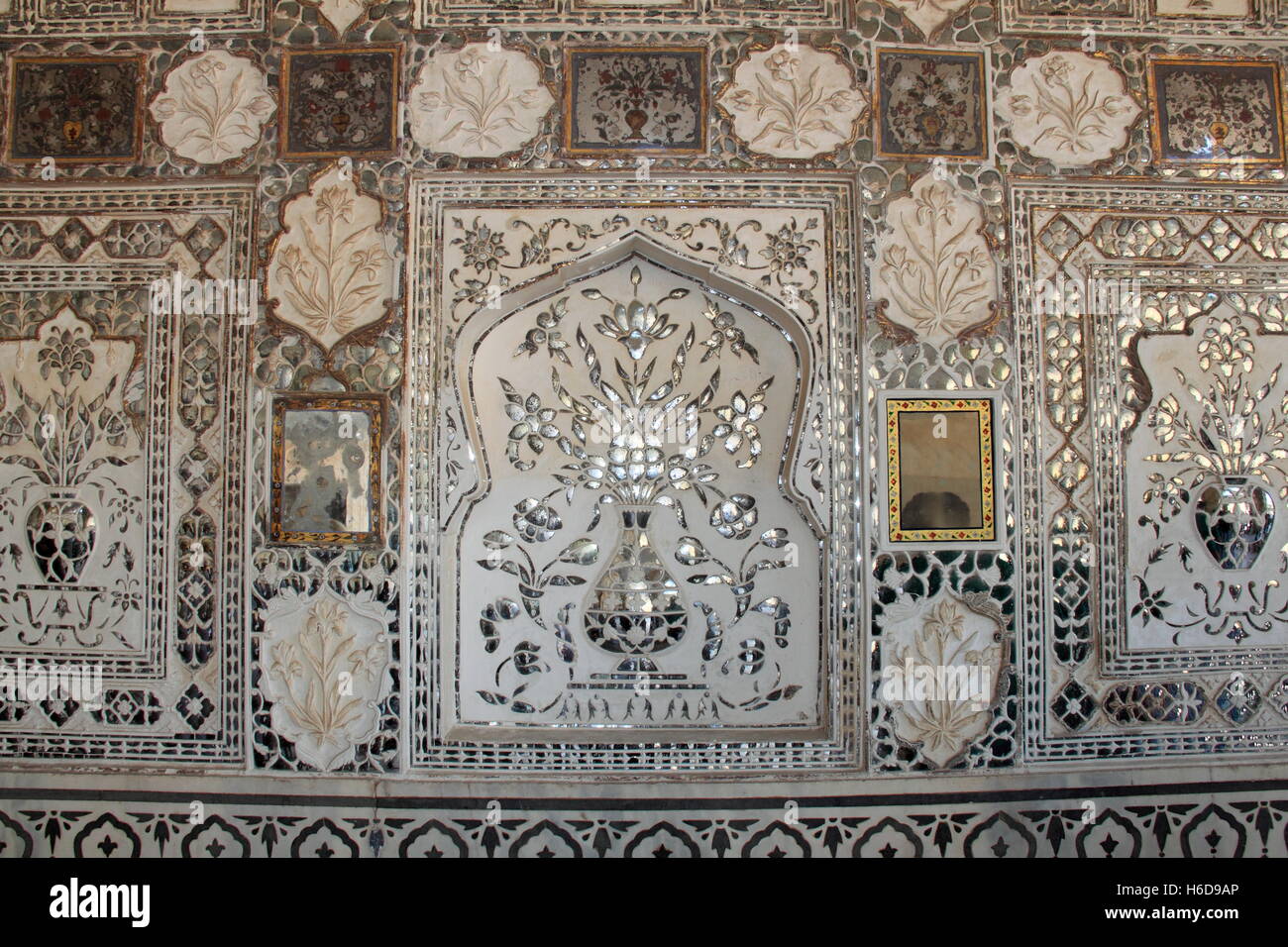 Sheesh mahal amer fort hi-res stock photography and images - Alamy