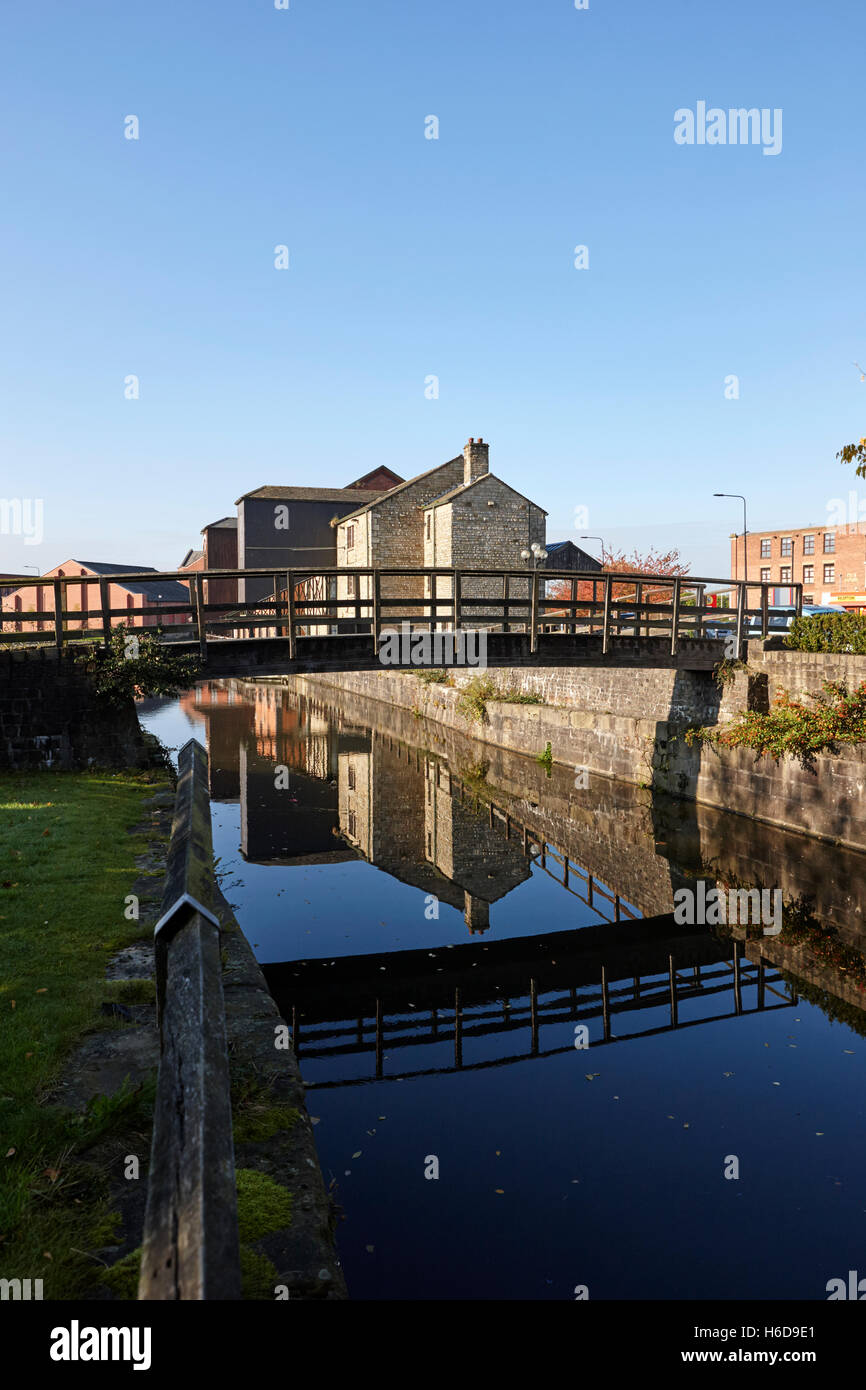 Wigan Pier on the Liverpool Leeds Canal England United Kingdom Stock ...