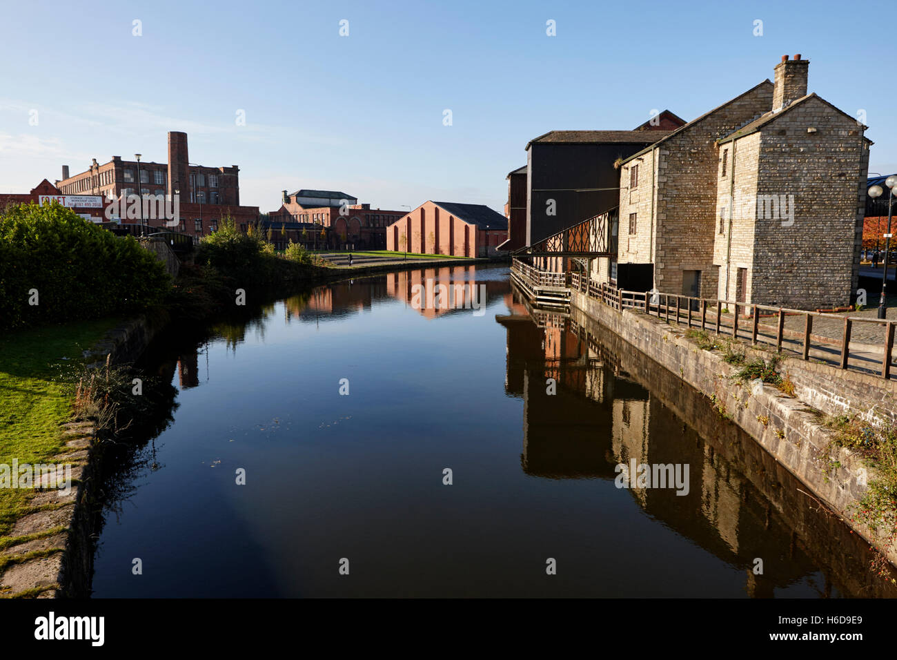 Wigan Pier on the Liverpool Leeds Canal England United Kingdom Stock ...