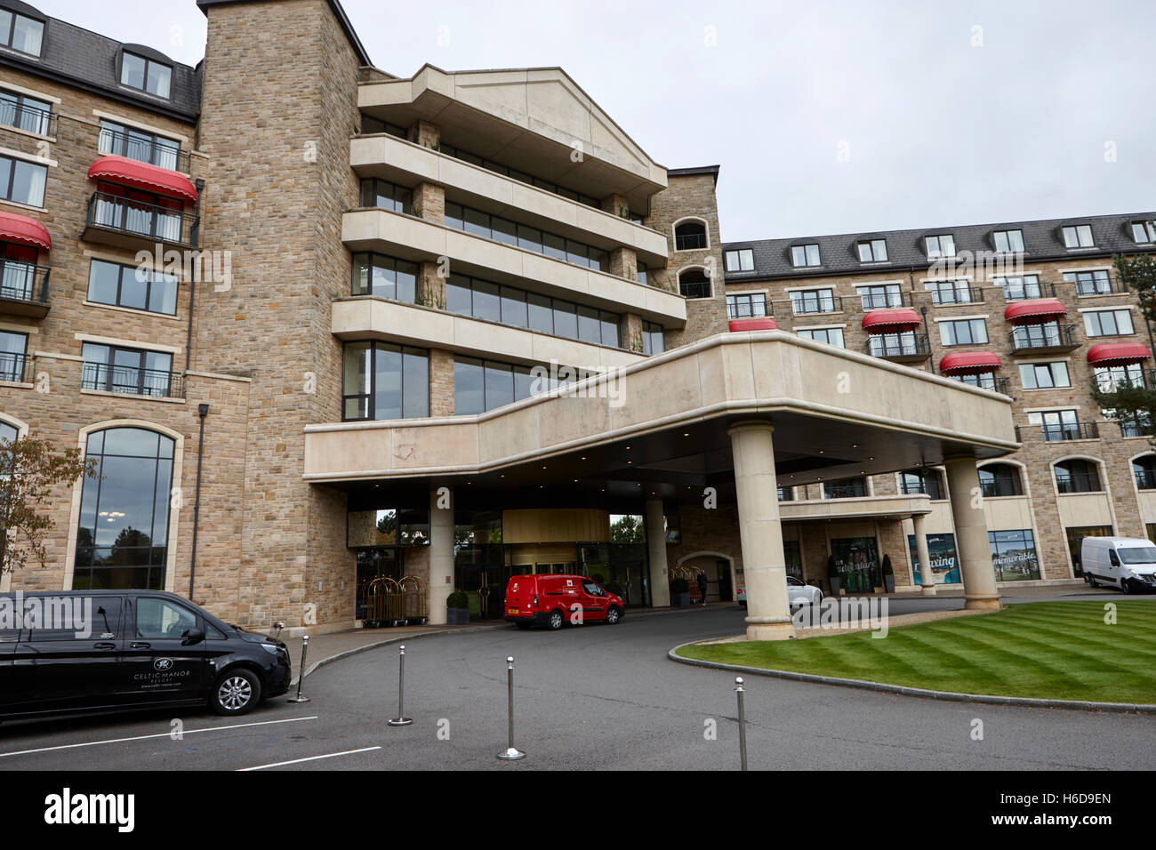 Celtic Manor resort hotel newport wales Stock Photo - Alamy