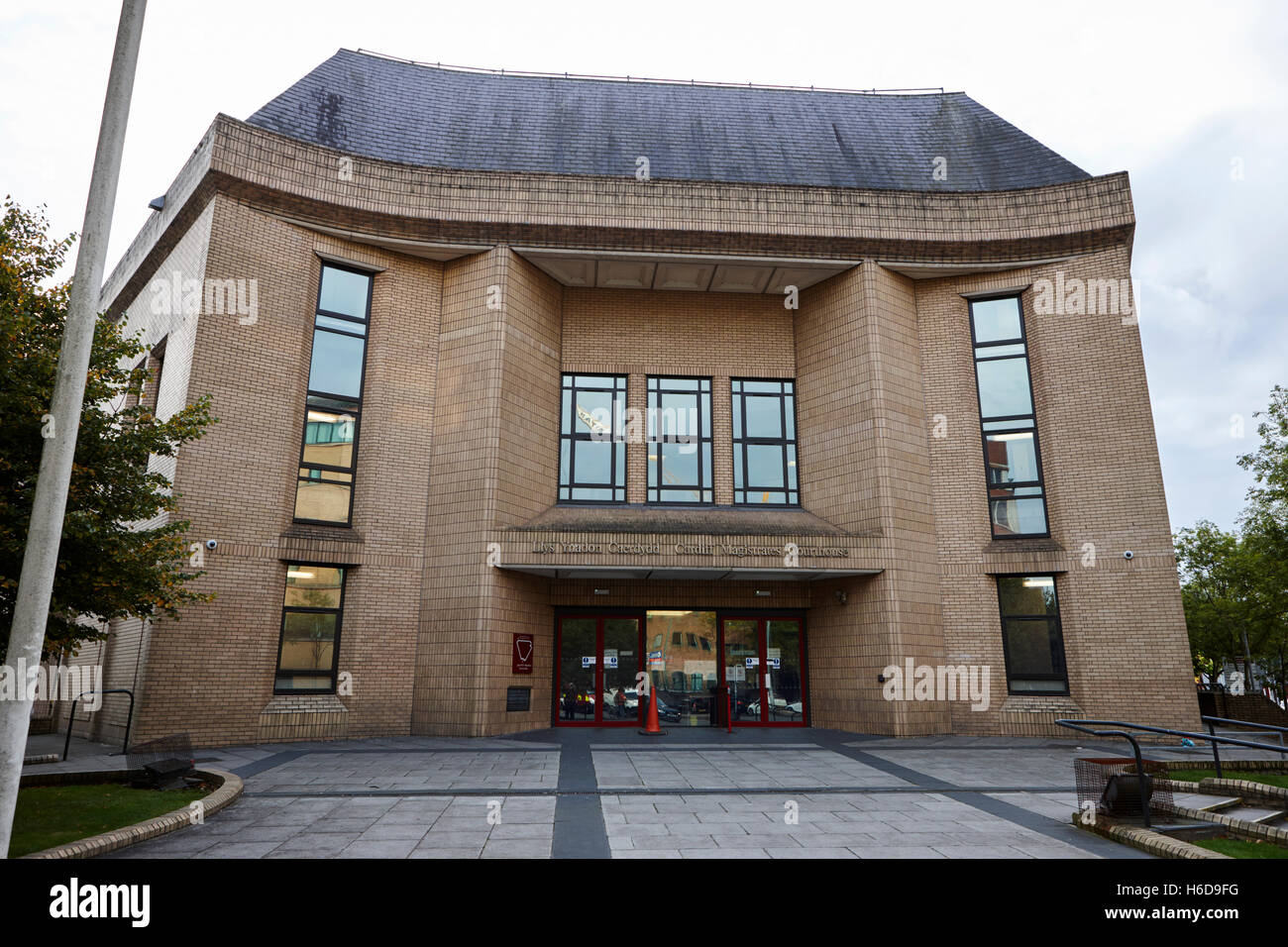 Cardiff magistrates court wales united hi-res stock photography and ...
