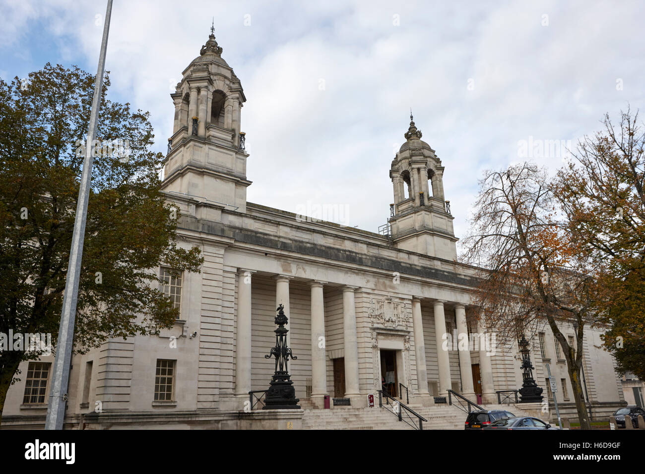 Cardiff crown court Wales United Kingdom Stock Photo - Alamy