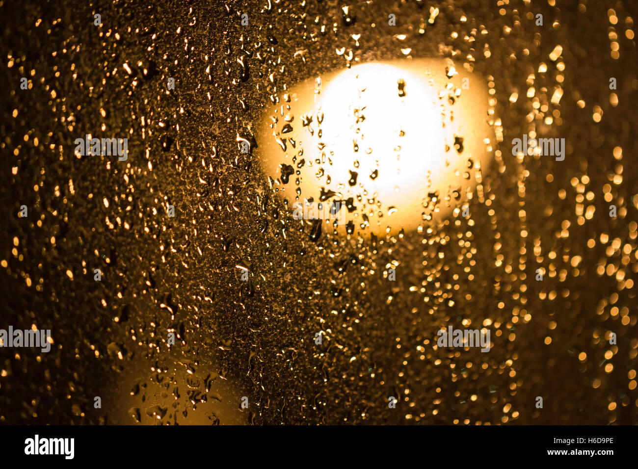 The water drops on the glass out of focus, Texture Stock Photo - Alamy