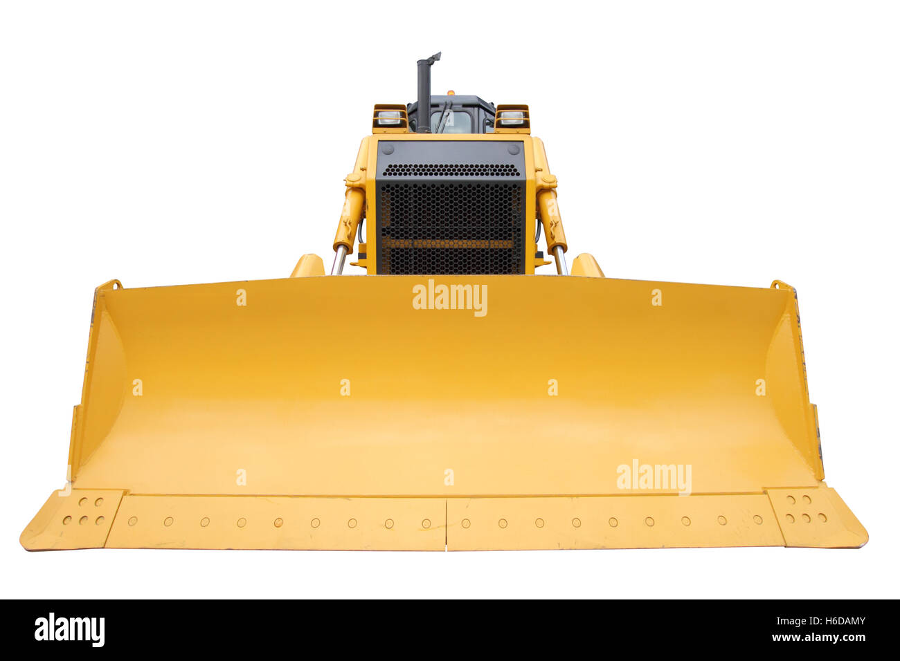 Bulldozer Front View